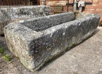 Large Rectangular Limestone Trough (Stk No.4117) SOLD - Js Garden Antiques